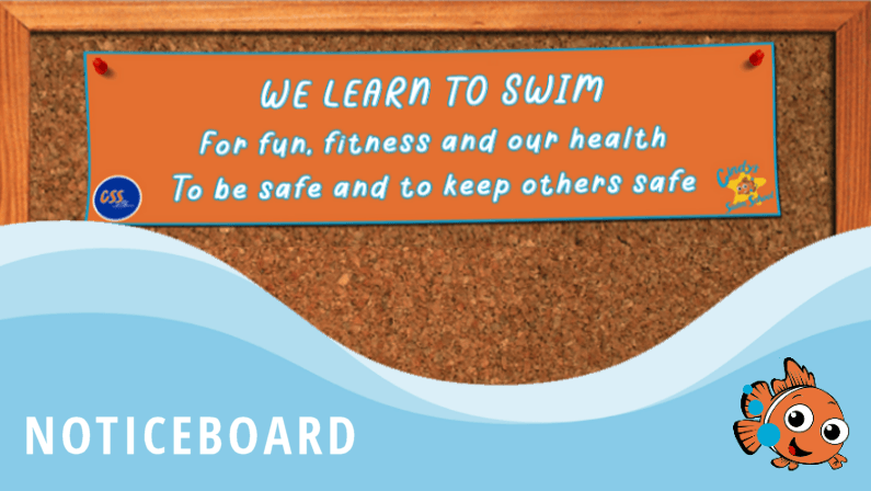 Swimming Noticeboard ⋆ Cindy's Swim School